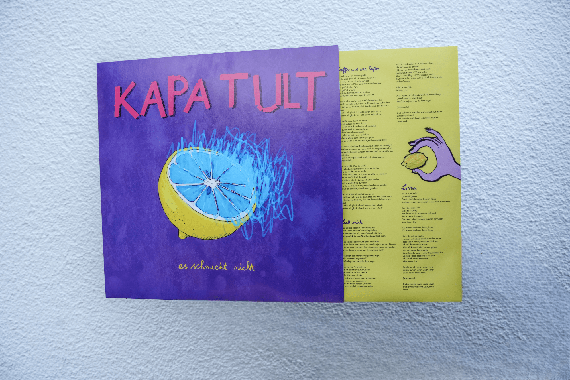 Kapa Tult - Es schmeckt nicht (LP/Vinyl) - Ladies & Ladys Label